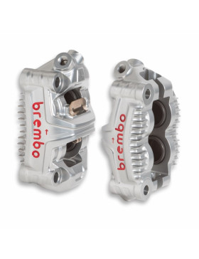 Pair of front brake calipers PRO1+ Ducati by Brembo 96181001AA, Panigale V4 | MY25 Streetfighter V4
