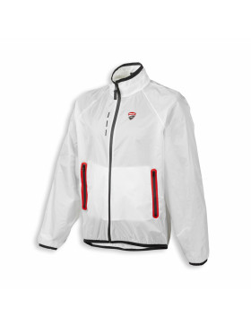 Original Ducati Desmo Transparent Men's Rain Jacket 98109229